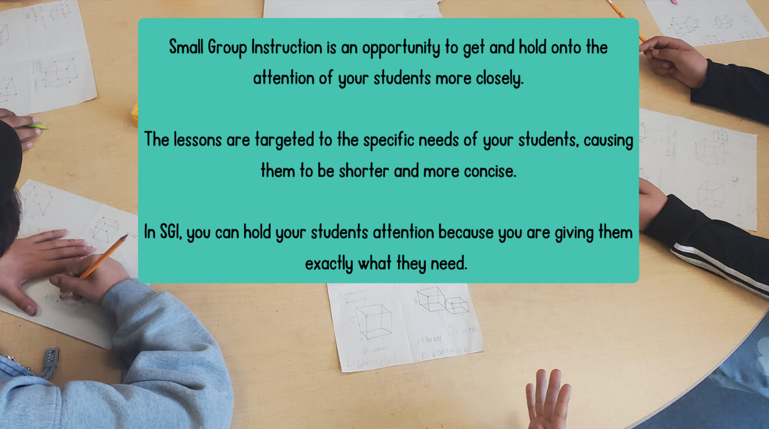 Successful Small Group Instruction – CLASS, WORKBOOK, CERTIFICATE ...
